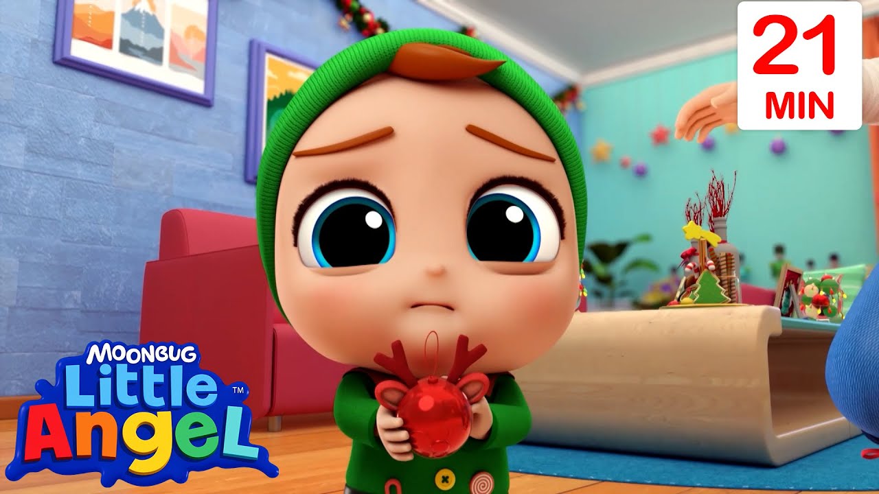 Oh Yes! Christmas Is The Best + More | Little Angel | Kids Cartoon Show ...