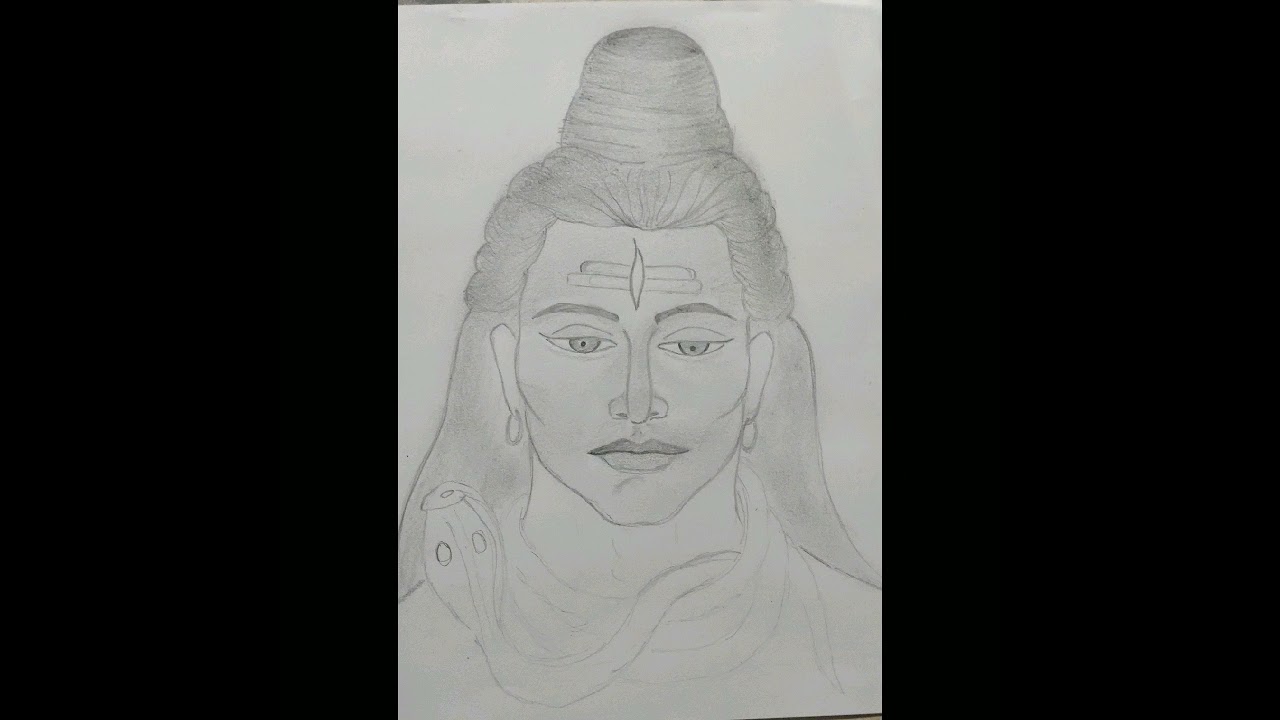 lord Sivan pencil drawing/ Easy pencil shading for kids. - YouTube