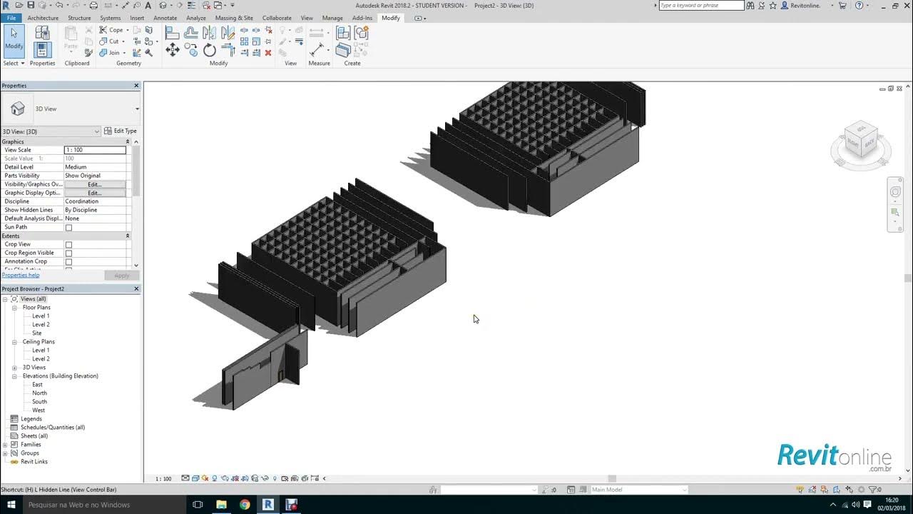 😱 DICAS REVIT #12 - APRENDENDO A UTILIZAR DA FORMA CORRETA OS COMANDO MODIFY SPLIT ELEMENT - YouTube