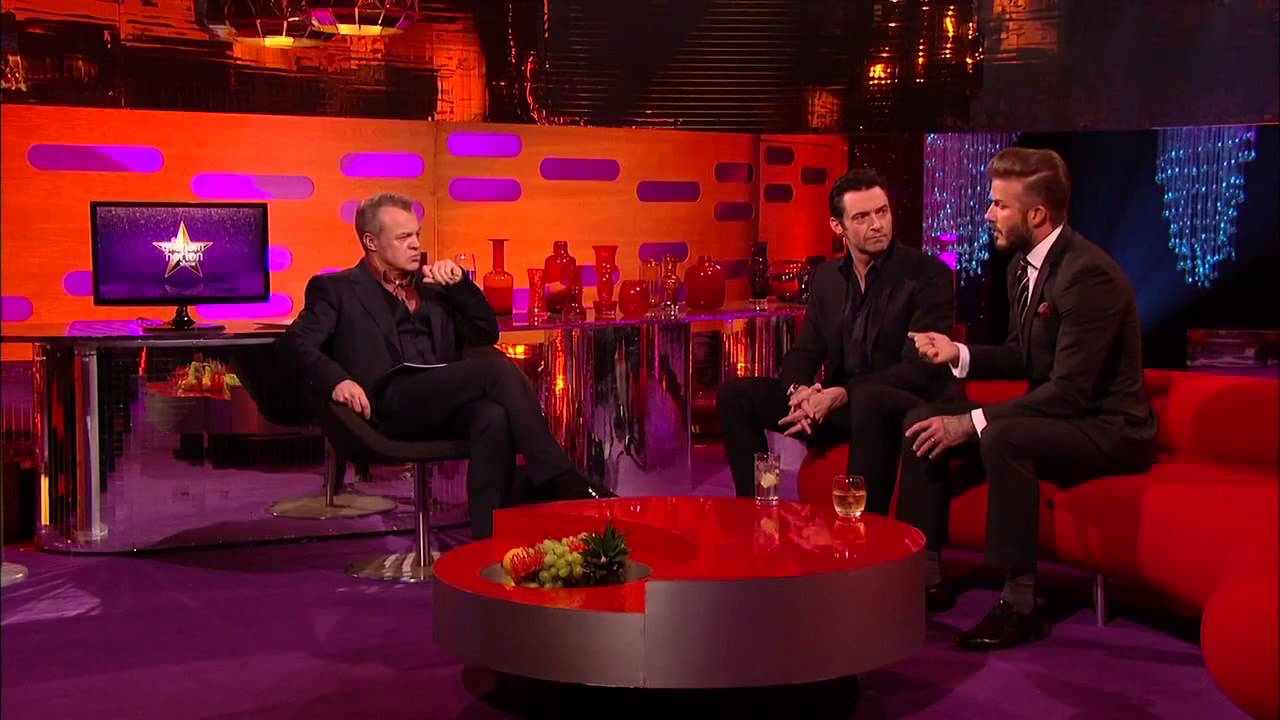 The Graham Norton Show S16E21 David Beckham, Hugh Jackman,Noel ...