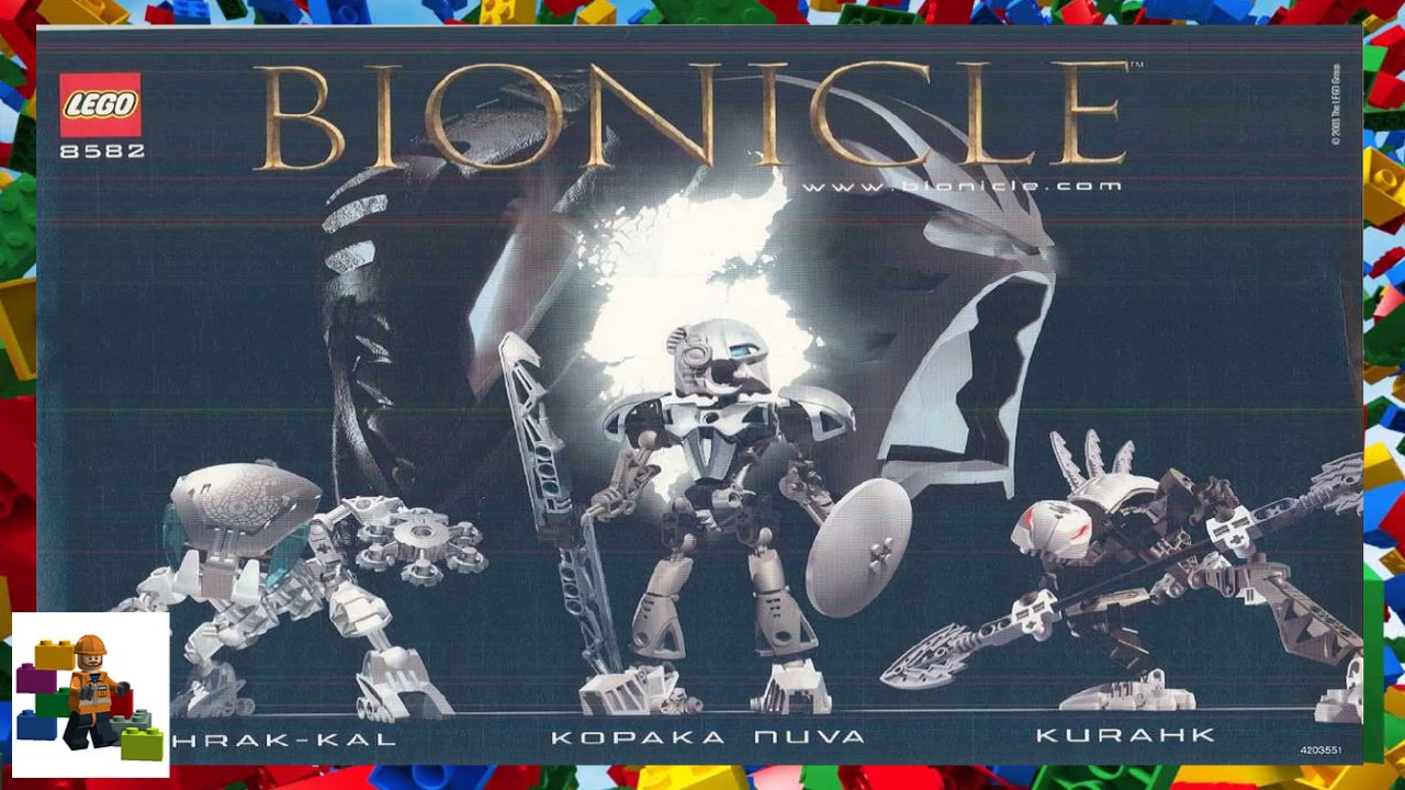 LEGO instructions - Bionicle - 8582 - Matoro - YouTube