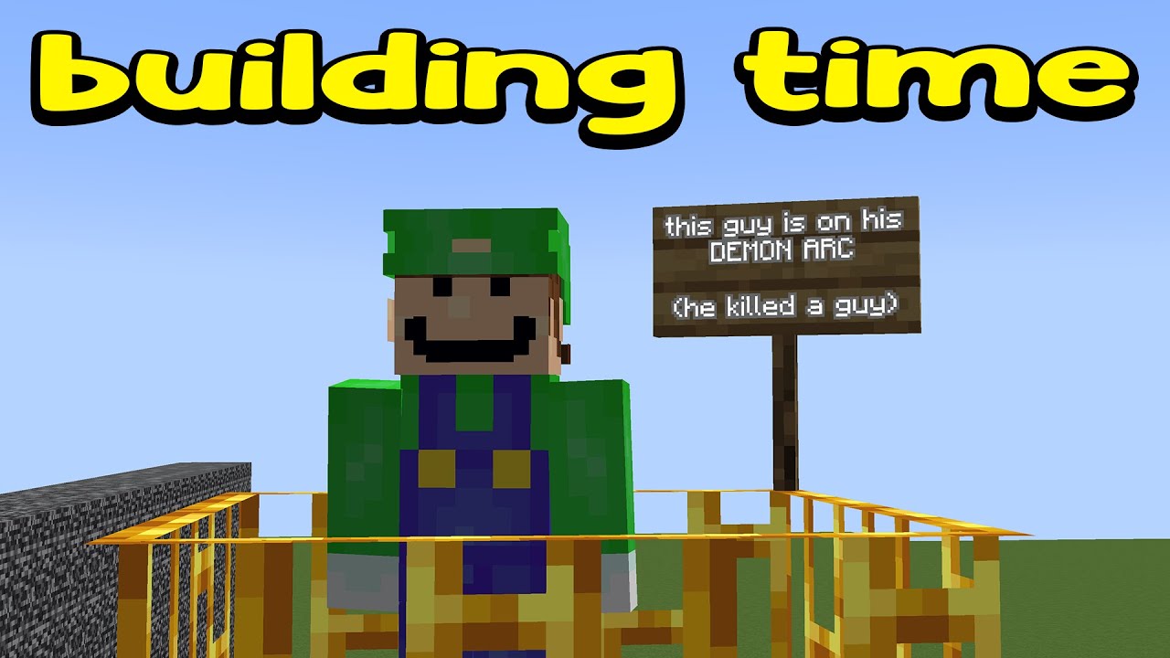 Building Dumb Stuff In Minecraft LIVE (Day 11) - YouTube