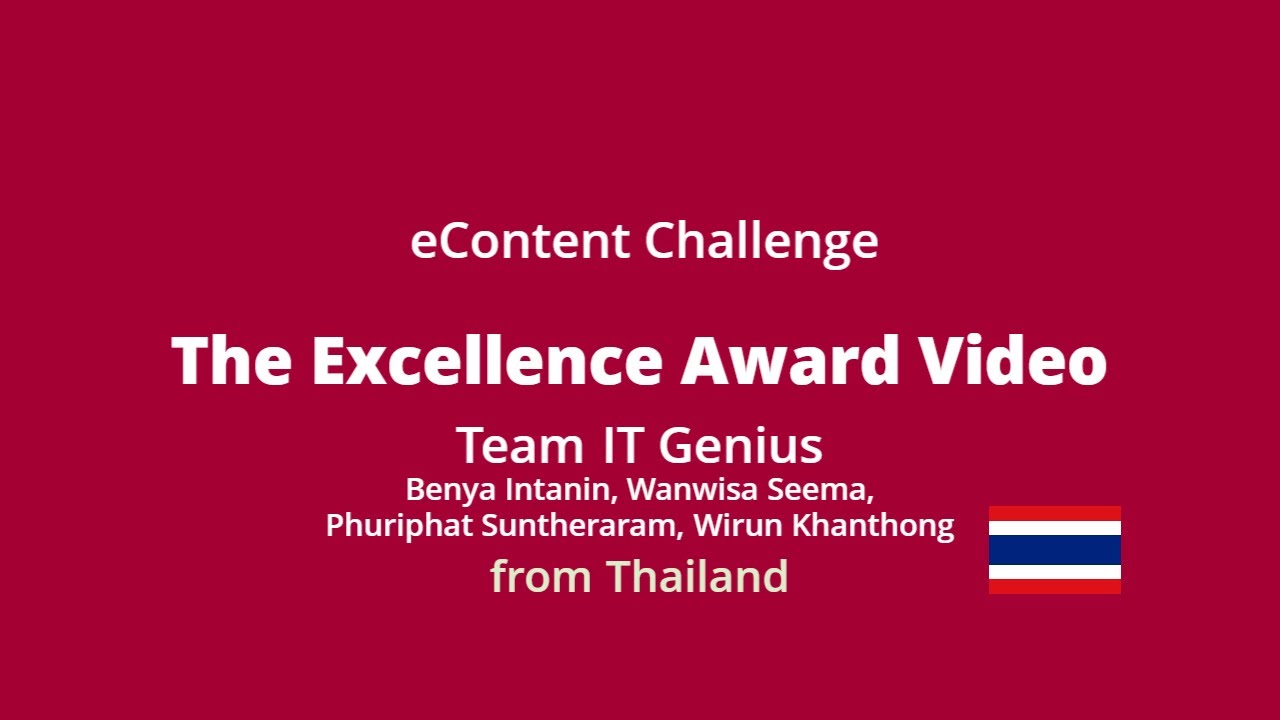 GITC 2022 eContent Challenge Excellence Award🥈 - YouTube