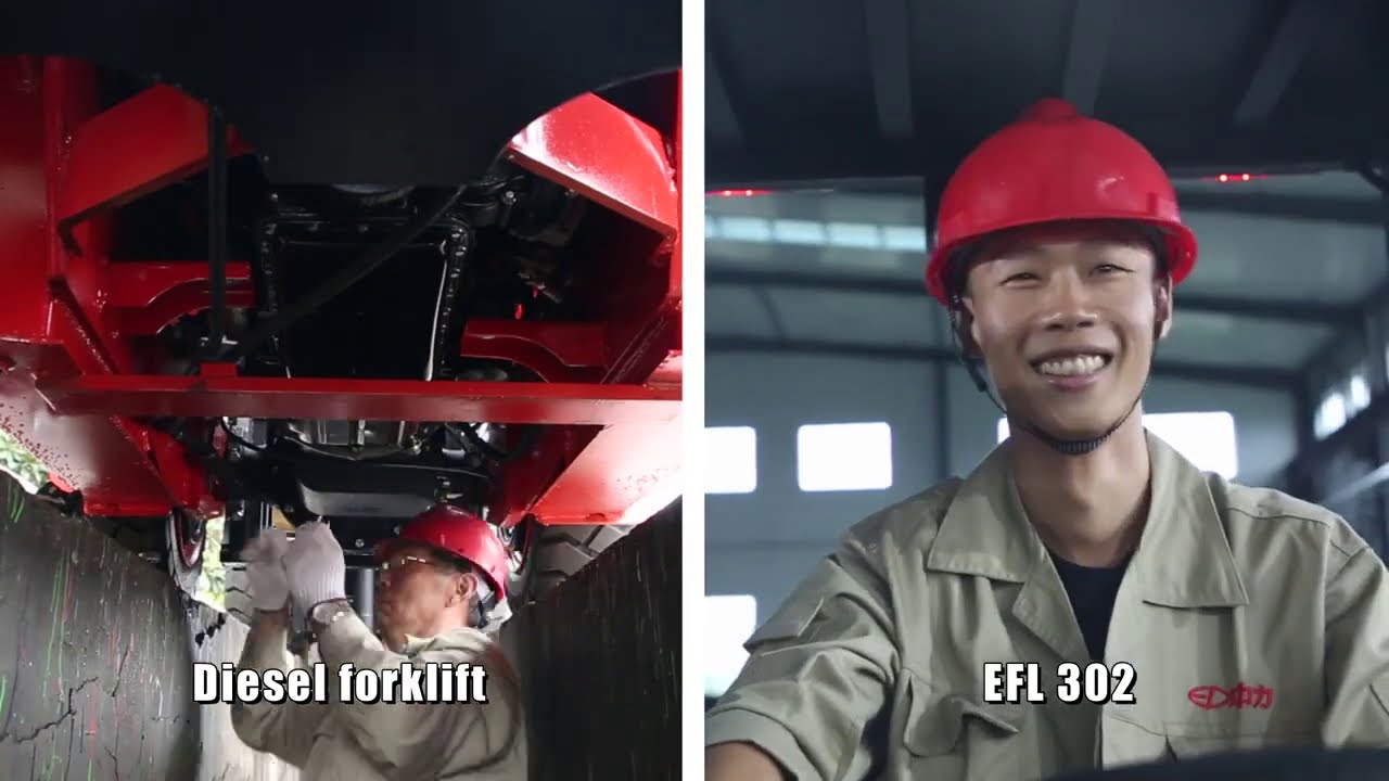 EFL 302 - The Conversion of a Diesel Forklift into a clean Lithium ...