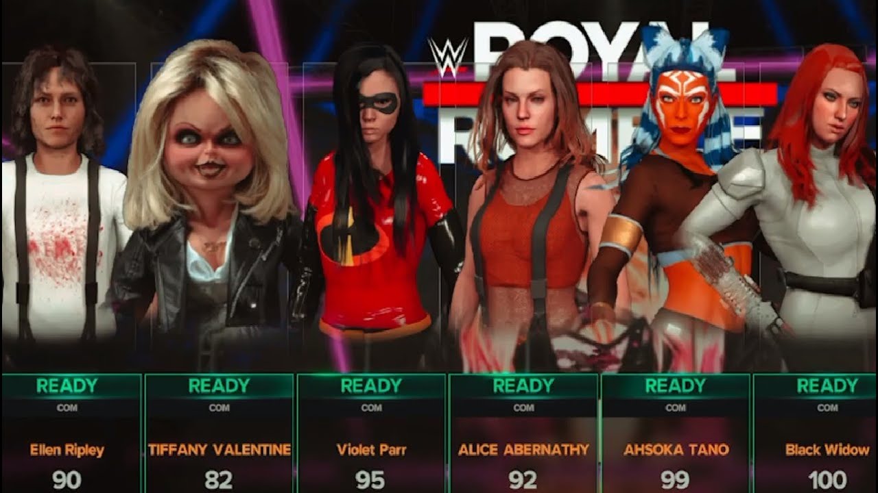 WWE 2K23 Created Superstar Livestream 100 Characters - YouTube