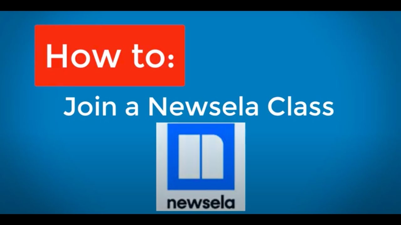 How to Join a Newsela Class on the Phone App - YouTube
