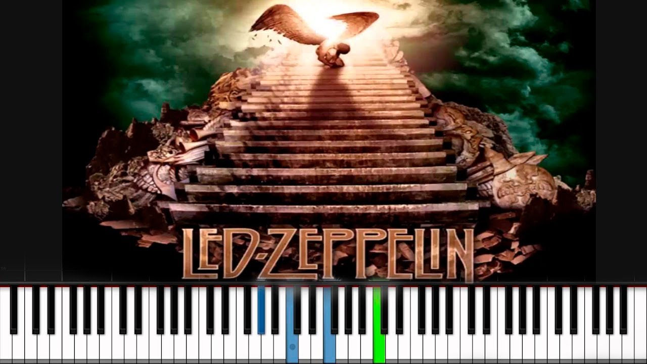 Led Zepellin - Stairway to heaven - Tutorial de piano facil - YouTube