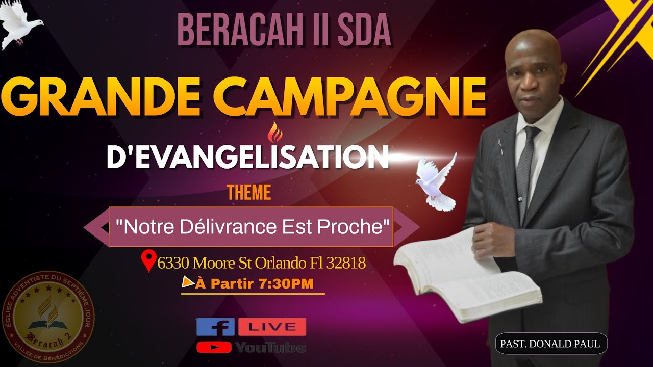 Grande Campagne D' Evangelisation |"Les Merveilles De La Vie'' | Past ...