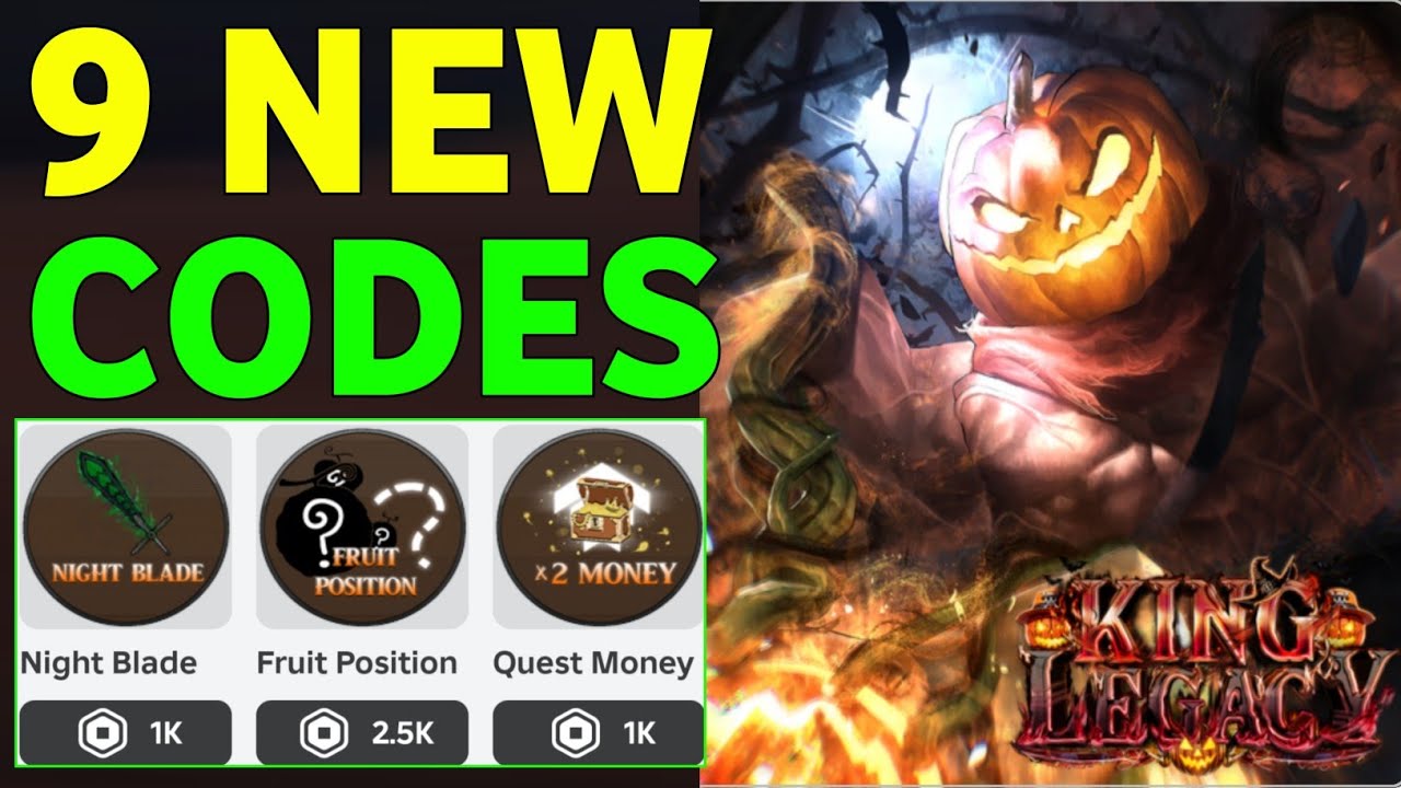 NOVEMBER⚡KING LEGACY CODES FOR KEYS 2024 | ROBLOX KING LEGACY CODES ...