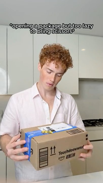 So many things I can use to open a package 😂 - YouTube