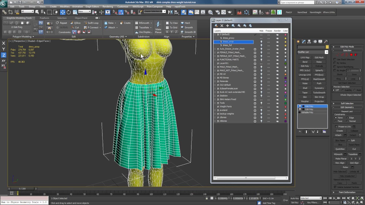 Skin a complex object easily using 3ds max - YouTube