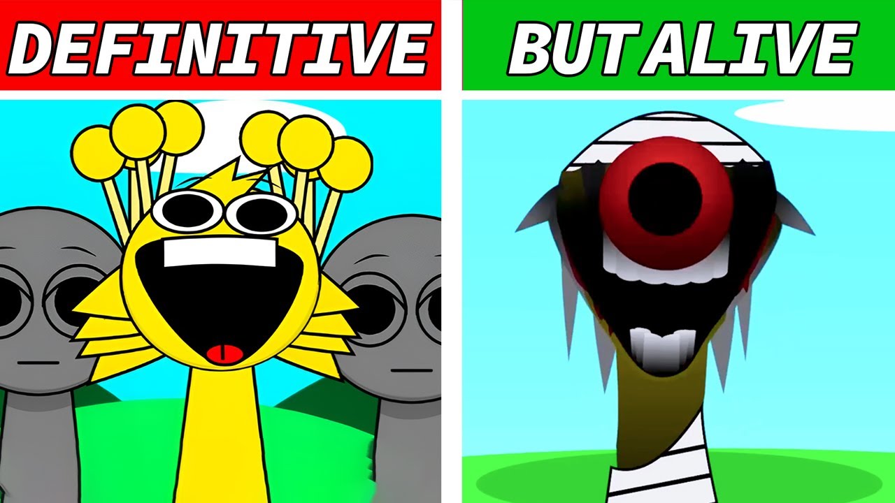 Incredibox Sprunki Phase 8 Definitive VS But Everyone is Alive: Mix ...