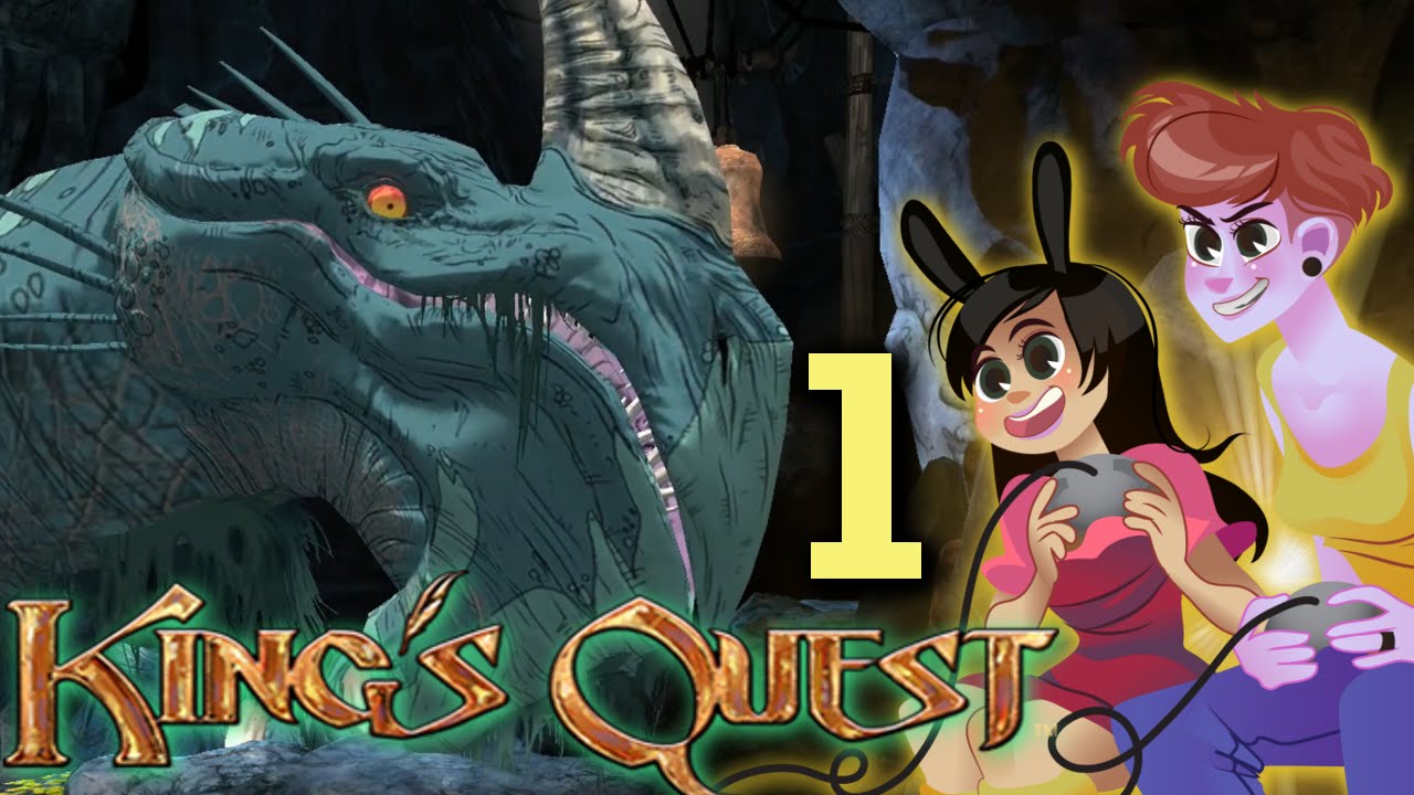KINGS QUEST Episode 1 - 2 Girls 1 Let's Play Part 1: Dragons - YouTube