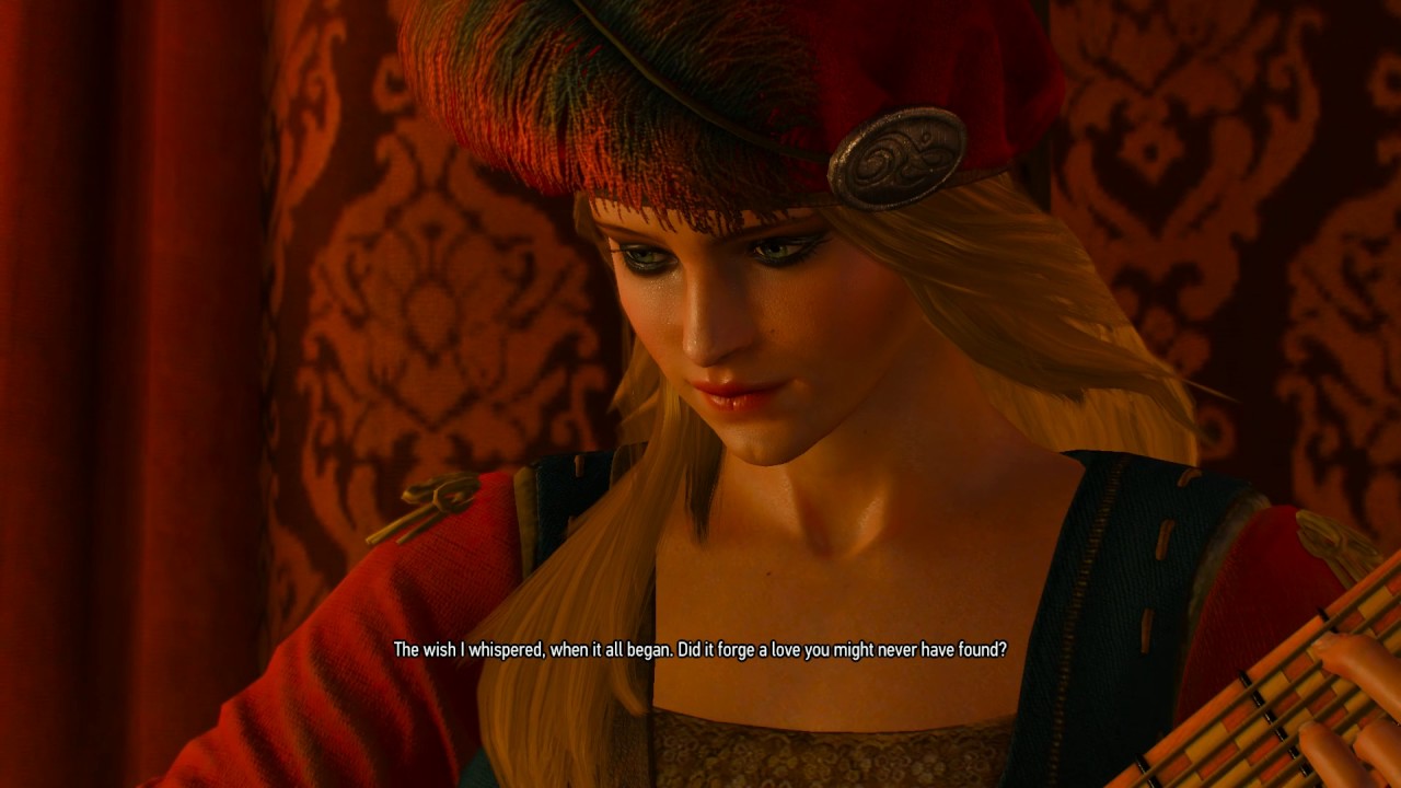 The Witcher 3 Priscilla's Poem of Geralt and Yennifer - YouTube