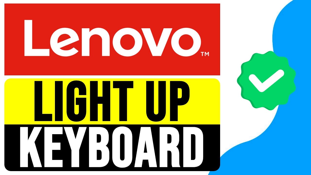How to LIGHT UP Lenovo ThinkPad Keyboard 2025 | Turn On Keyboard Light ...