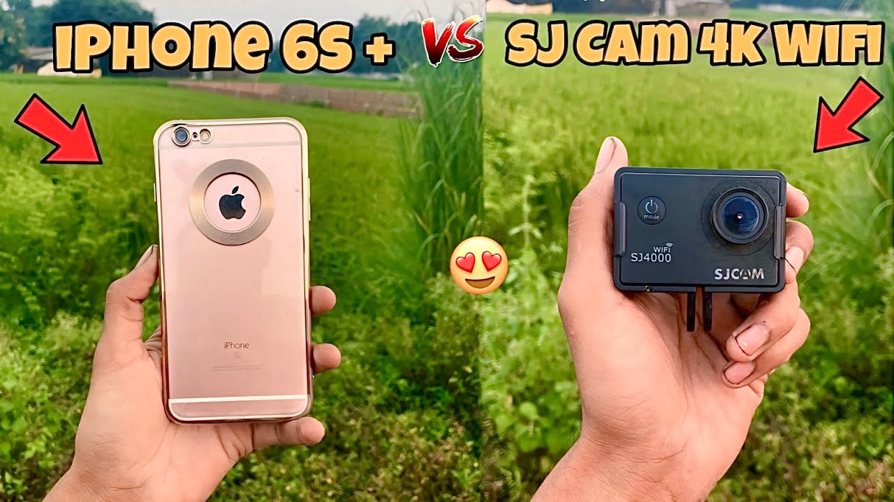 iPhone 6s+ VS Sj Cam 4000 Wifi Who Is The Best For Cycle Vlogging 😍 ...
