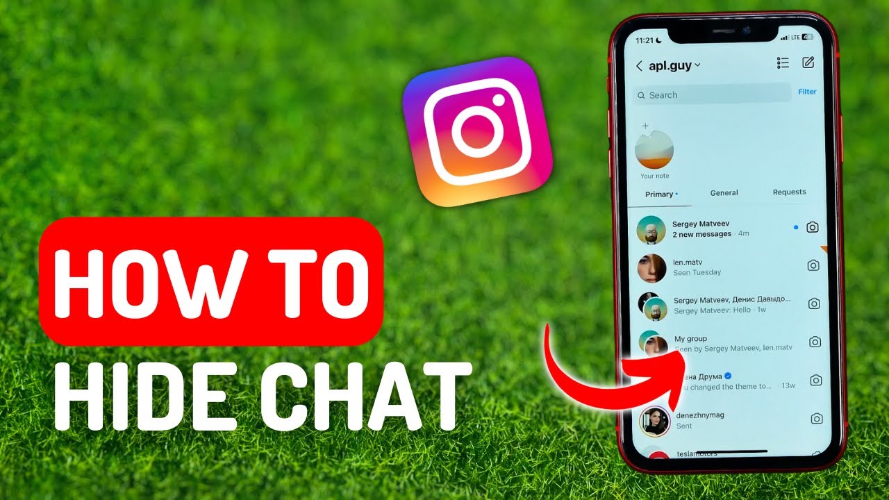 How to Hide Chat on Instagram - Full Guide - YouTube