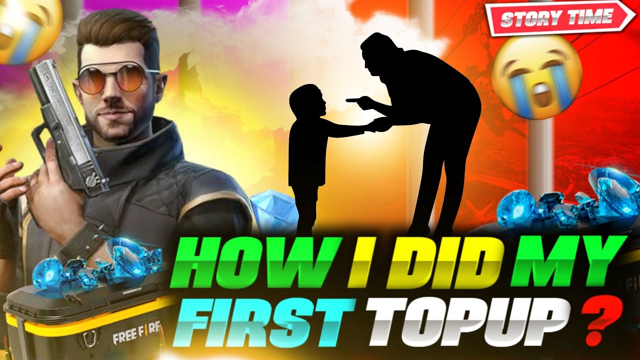 HOW I DID MY FIRST TOP UP IN FREE FIRE 😁|| MY FIRST TOP-UP IN MY LIFE ...