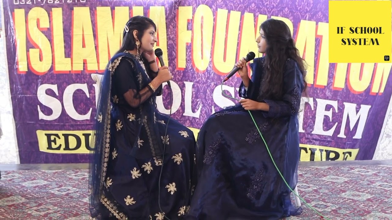 Funny tablo on school head boy and head girl at annual function of ...