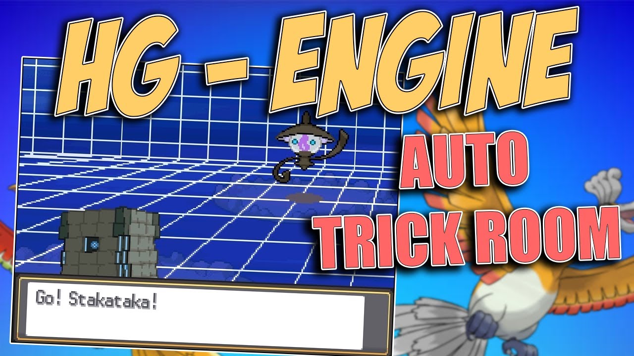 Make Your Own Pokemon ROM Hack! -- AUTO TRICK ROOM! (hg-engine tutorial ...
