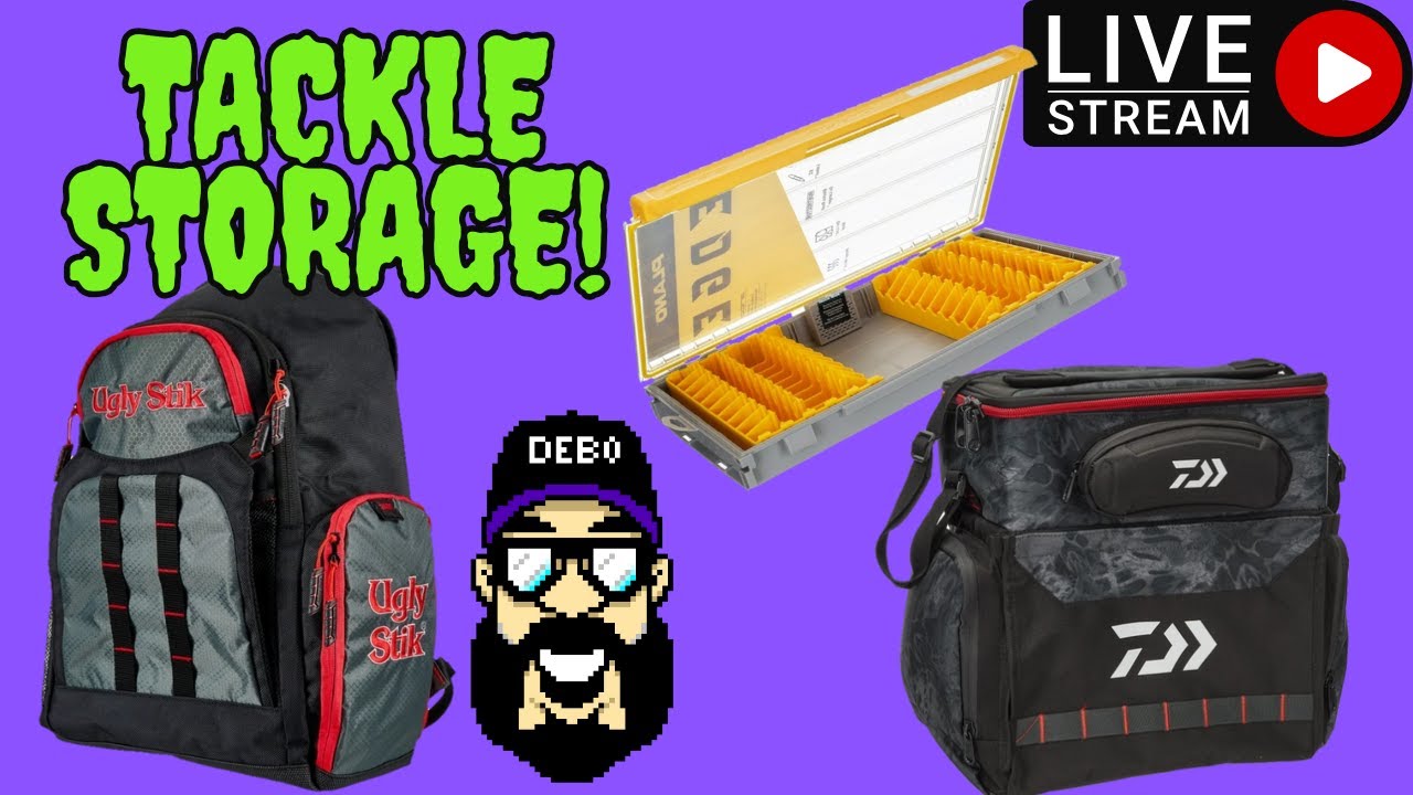 (LIVE) Tackle Storage and Organizing for WINTER! - YouTube