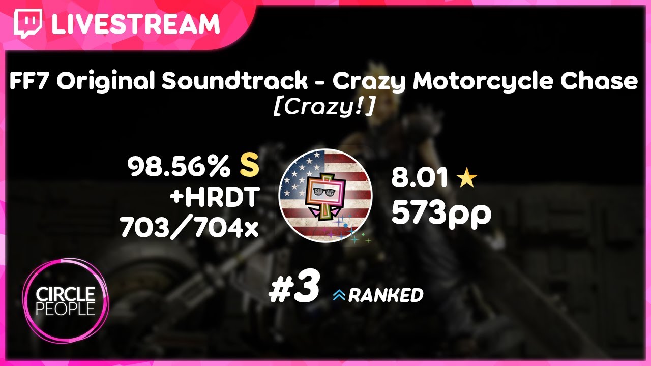 osu! | Aireu | FF7 Original Soundtrack - Crazy Motorcycle Chase [Crazy ...