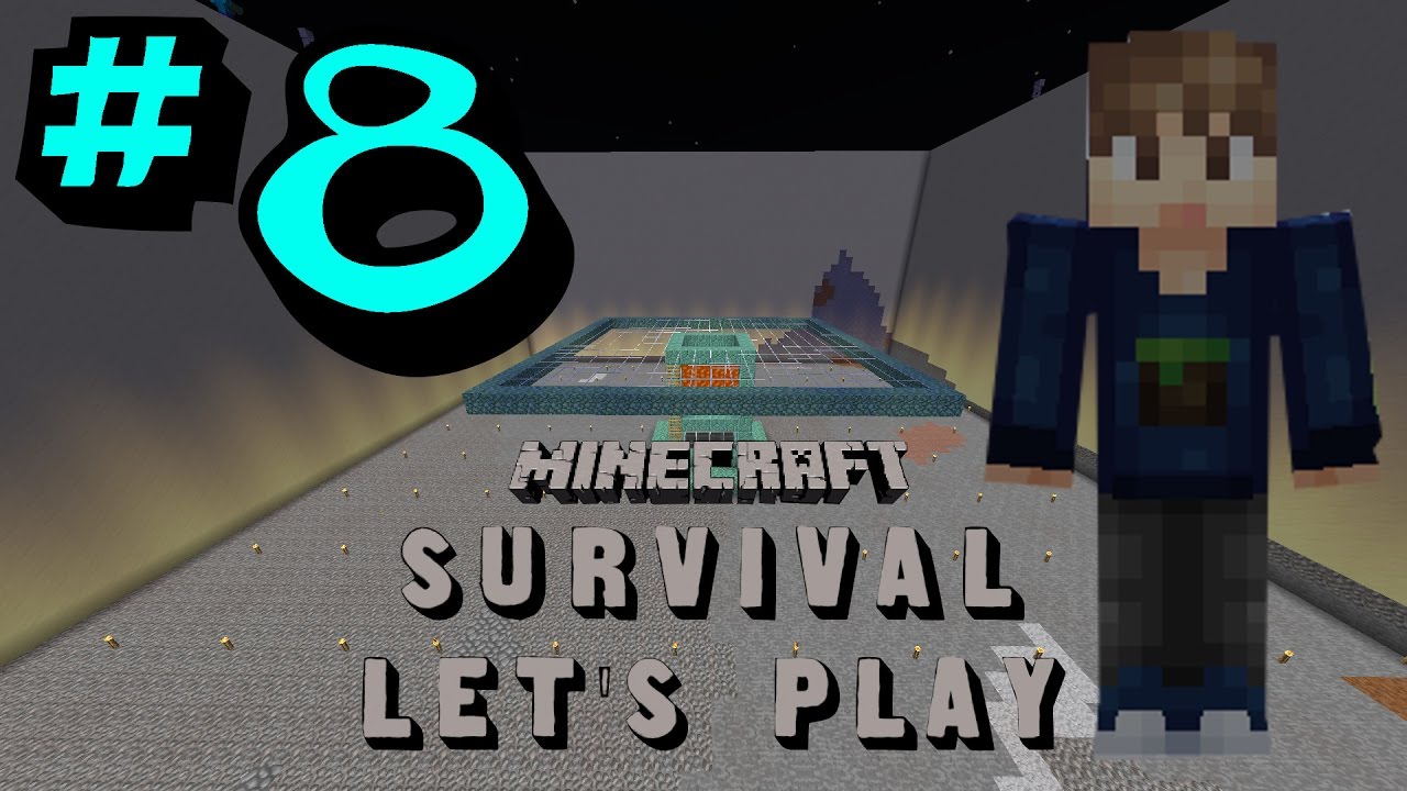 Minecraft - Survival Let's Play #8 - THE OCEAN MONUMENT FARM IS COMING ...