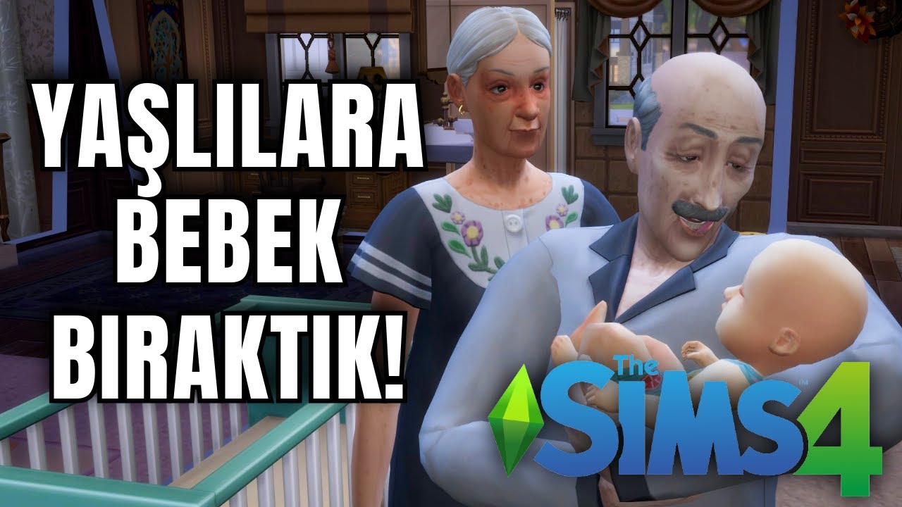 Yaşlı Bir Çift Bebek Büyütebilir mi? 👵🍼 | The Sims 4 Sosyal Deney - YouTube