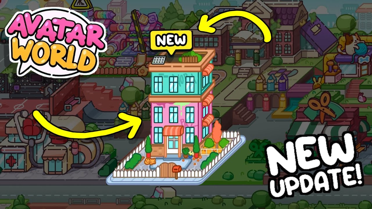 UNLOCK ALL LOCKED LOCATIONS IN THE AVATAR WORLD! // HAPPY GAME WORLD ...