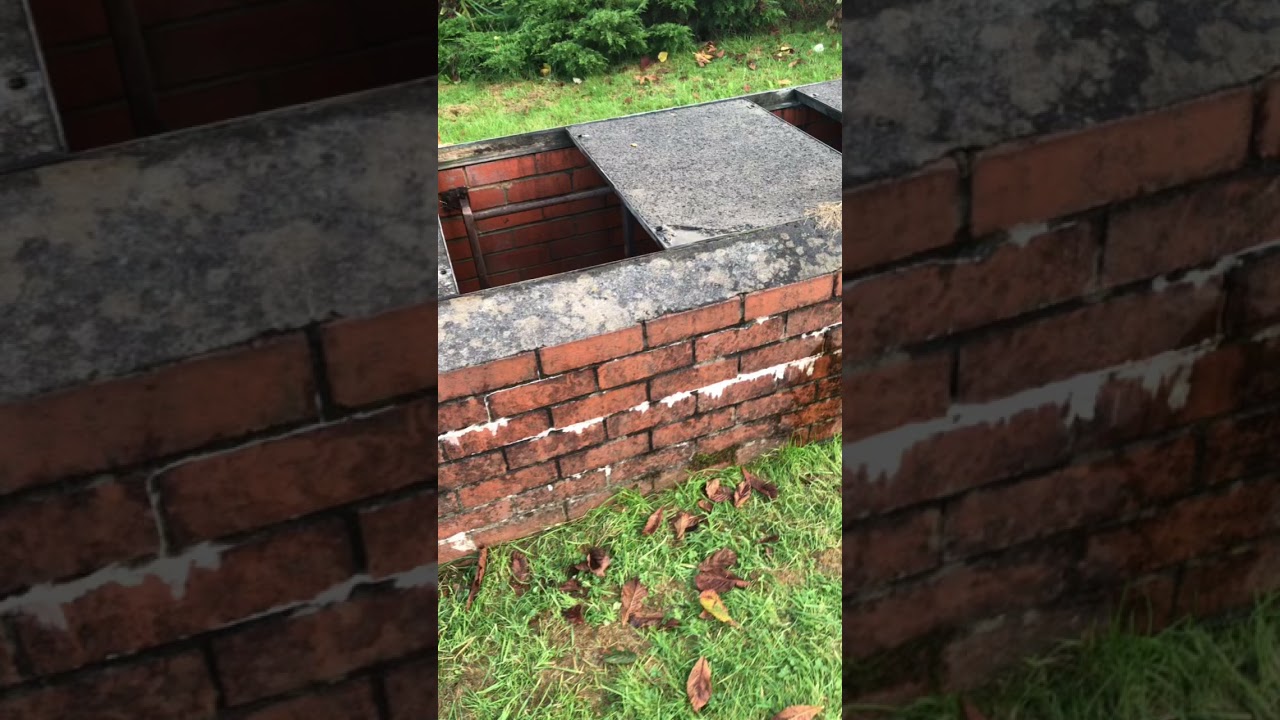 Entrance into the underground crypts - YouTube