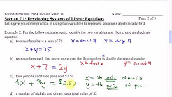 Foundations Pre-Calculus Math 10 Chapter 7 - YouTube