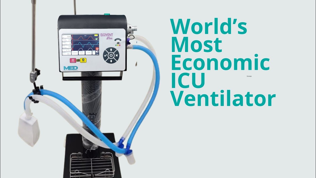 MED ECOVENT PLUS ICU VENTILATOR - YouTube