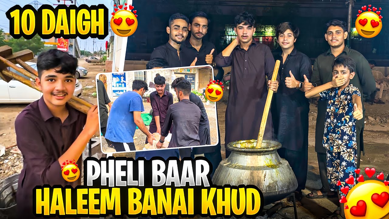 Pheli baar haleem banai khud ️😳 | Sara kaam mujse karwa diya 🥺 | 10 ...