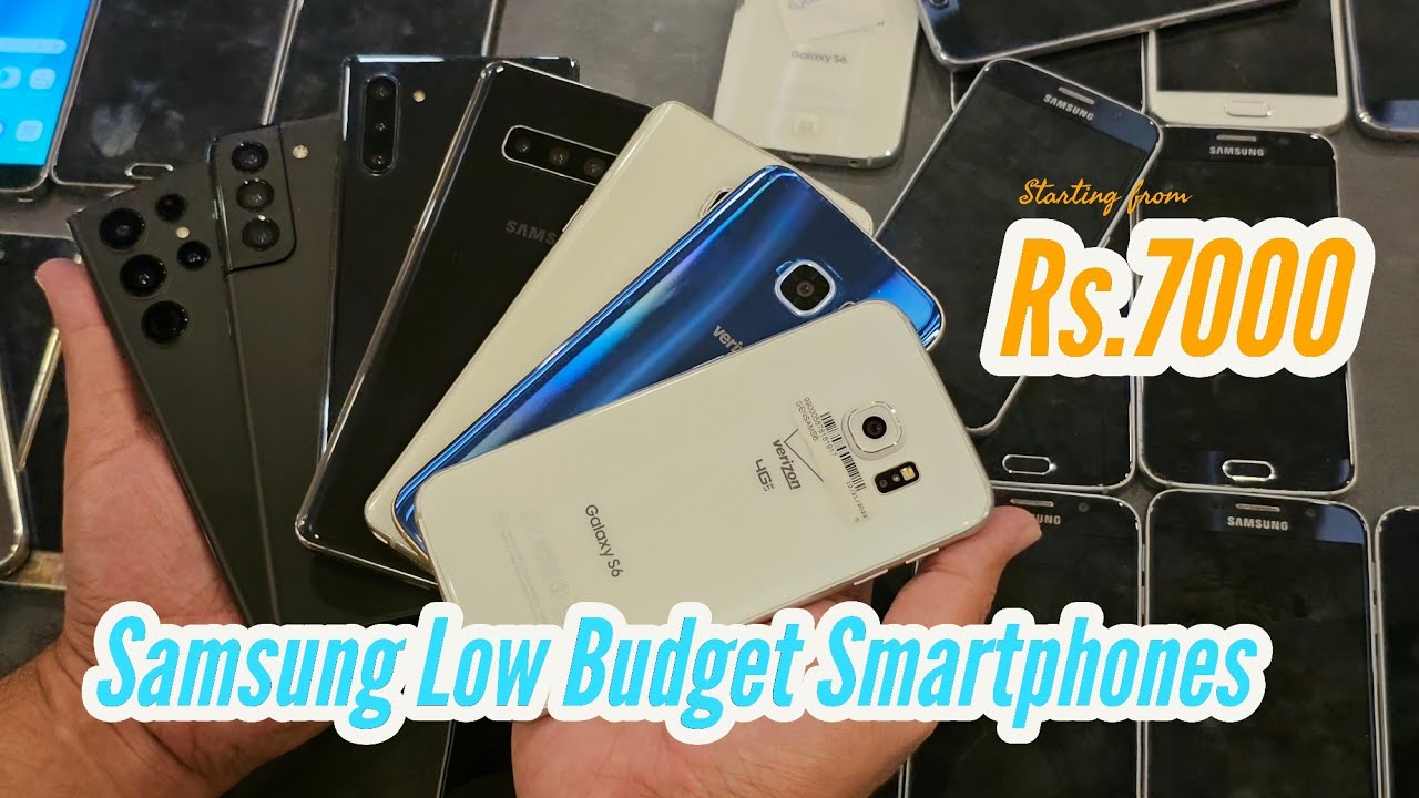 Samsung Low Budget Smartphones starting from Rs.7000/- - YouTube