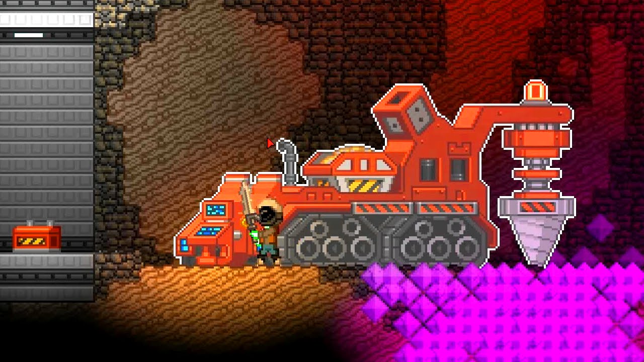 Etho Plays Starbound #3: Erchius Mining Station - YouTube