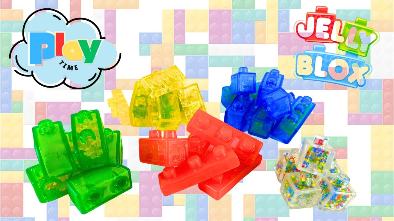 Jelly Blox Fun! 🟥🟦🟨 Sorting, Stacking & Smashing Colorful Blocks! 💥 ...