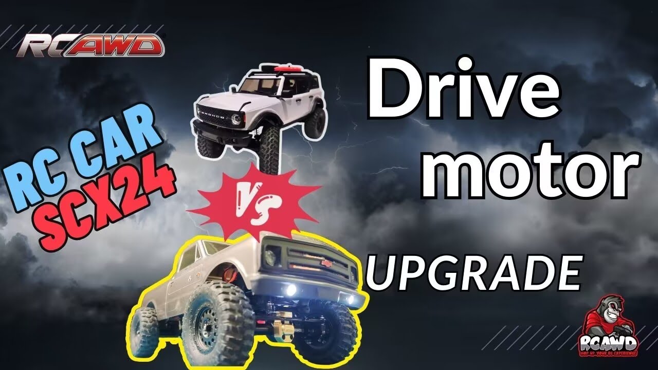 Ultimate AXIAL SCX24 Upgrade: Installing RCAWD Metal Motor for Extreme ...