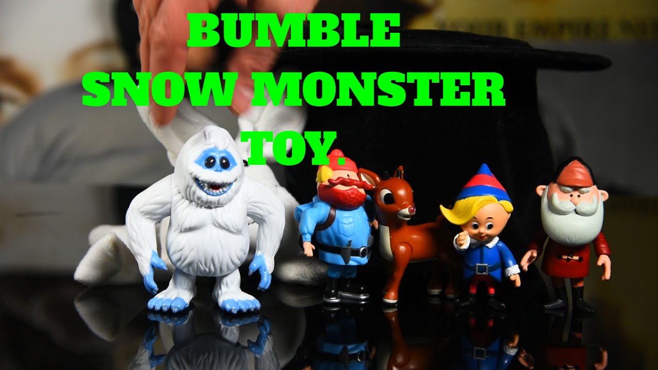 Bumble Snow Monster Toys. 50th Year Anniversary Special. - YouTube