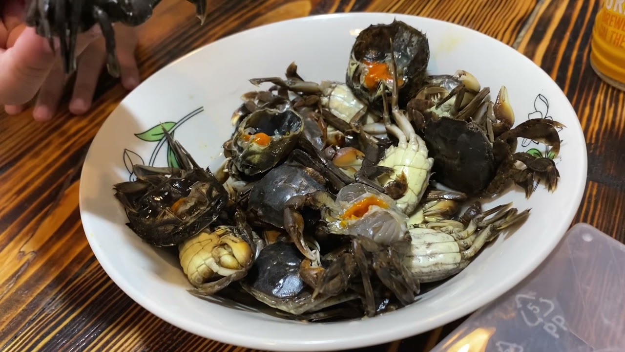 How to prepare Kapampangan Burong Talangka | No cook Fermented Crab ...