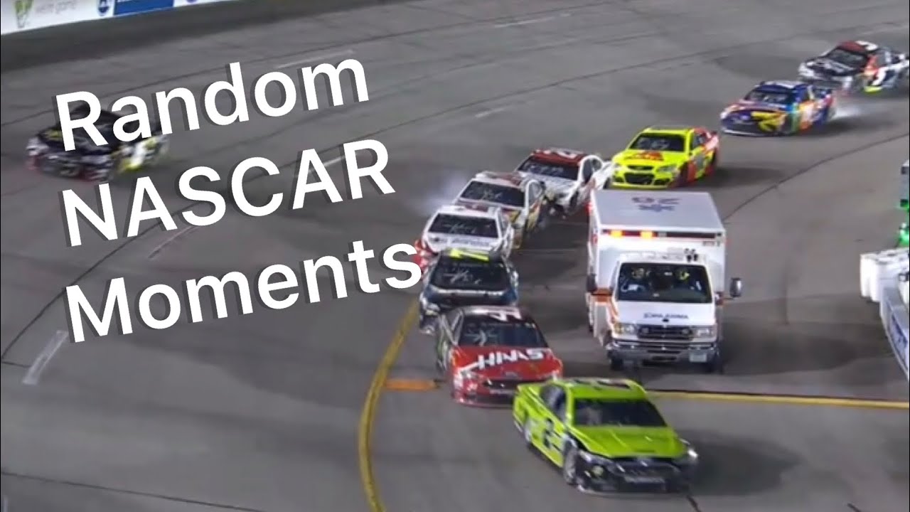 Very very Random Nascar Moments pt2 - YouTube