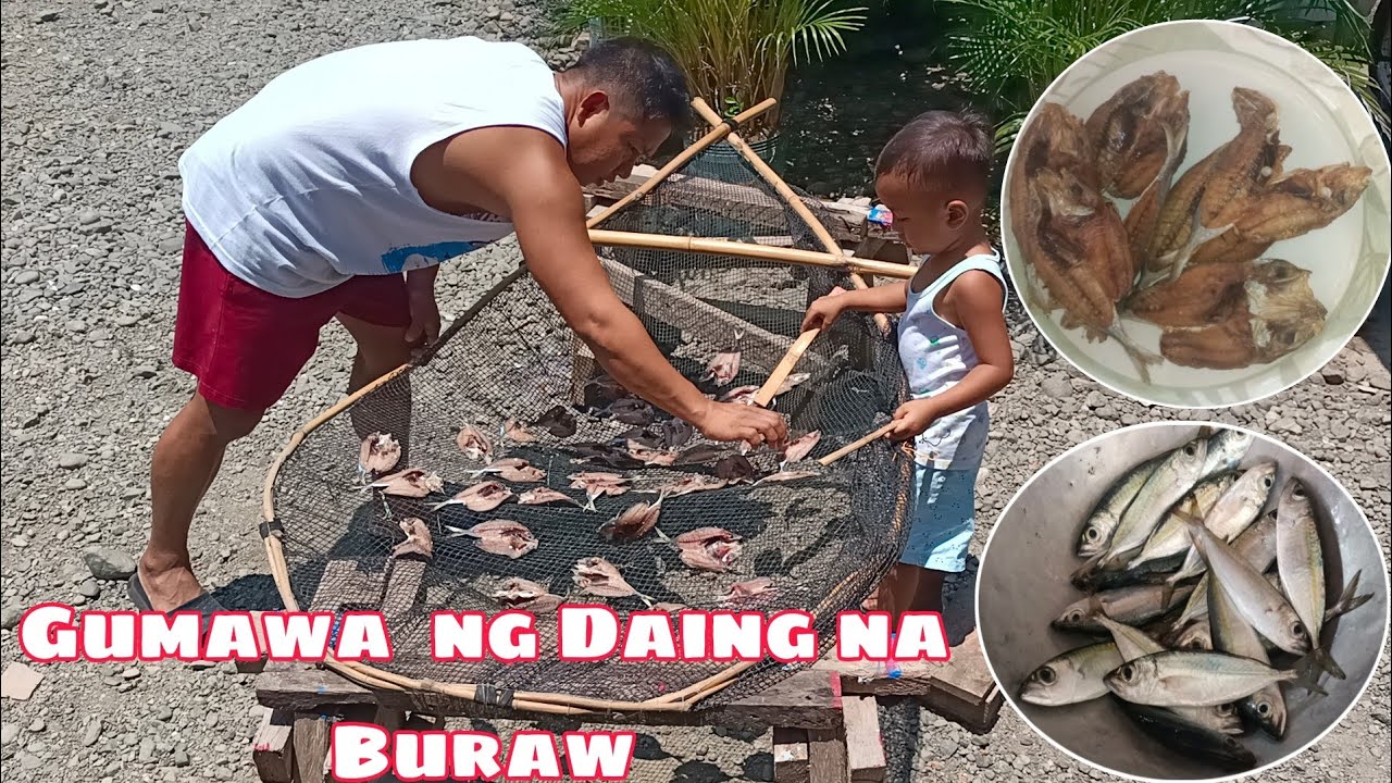 Gumawa kami ng Daing na Buraw - YouTube
