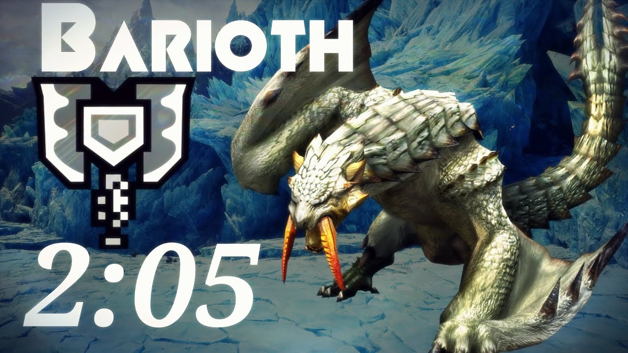 Barioth 2:05 Charge Blade Solo | MHW Iceborne PC | Savage Axe - YouTube