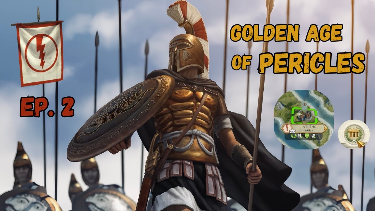 GOLDEN AGE OF ATHENS, PERICLES BEGINS! – Rome Total War Remastered ...