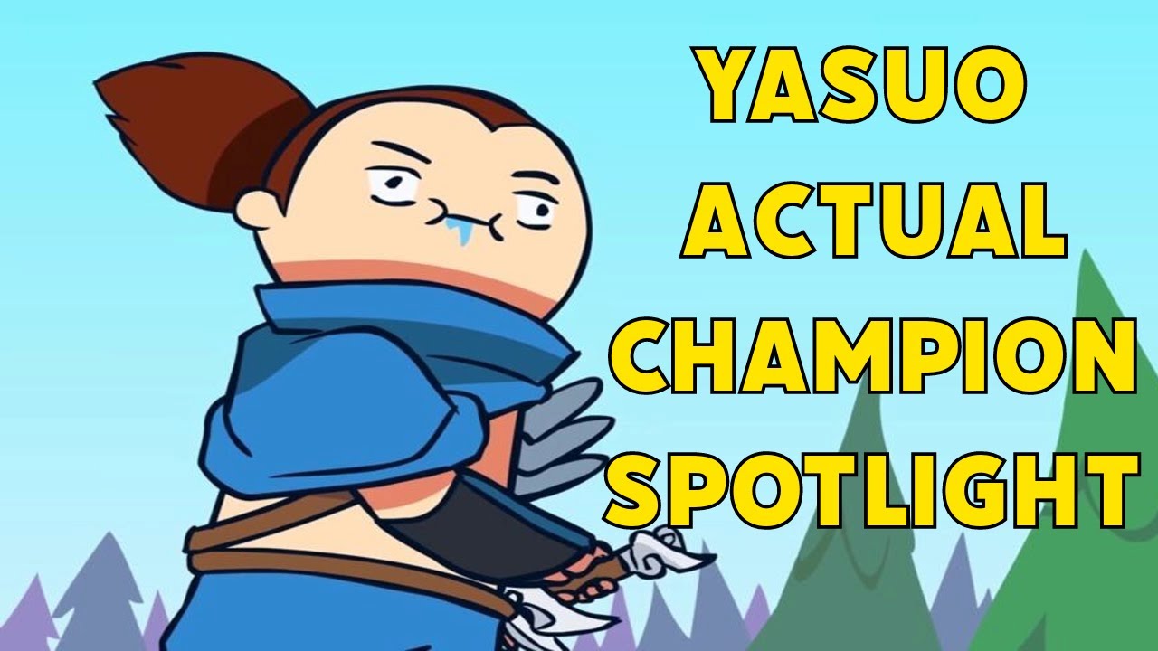Yasuo ACTUAL Champion Spotlight - YouTube