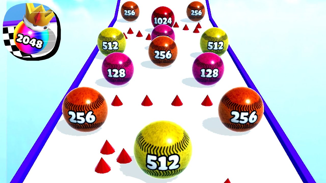 Ball Merge 2048 - All Levels Ball Gameplay Android, iOS ( Level 3183 ...