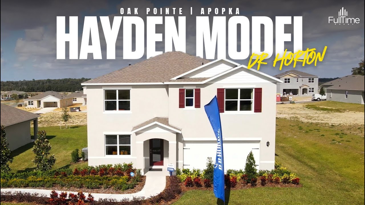 Starting at $500K Hayden Model by Dr.Horton at Oak Pointe | Apopka ...