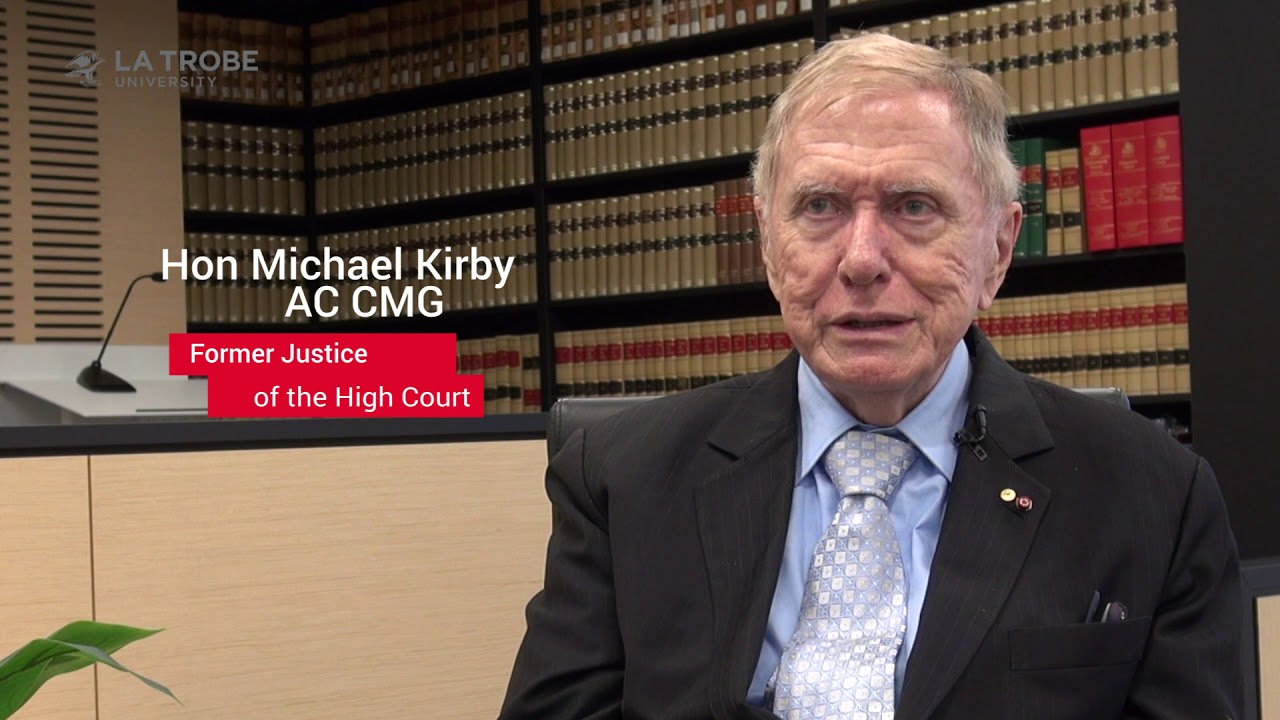 "Law is very possessing" - Hon Michael Kirby - YouTube
