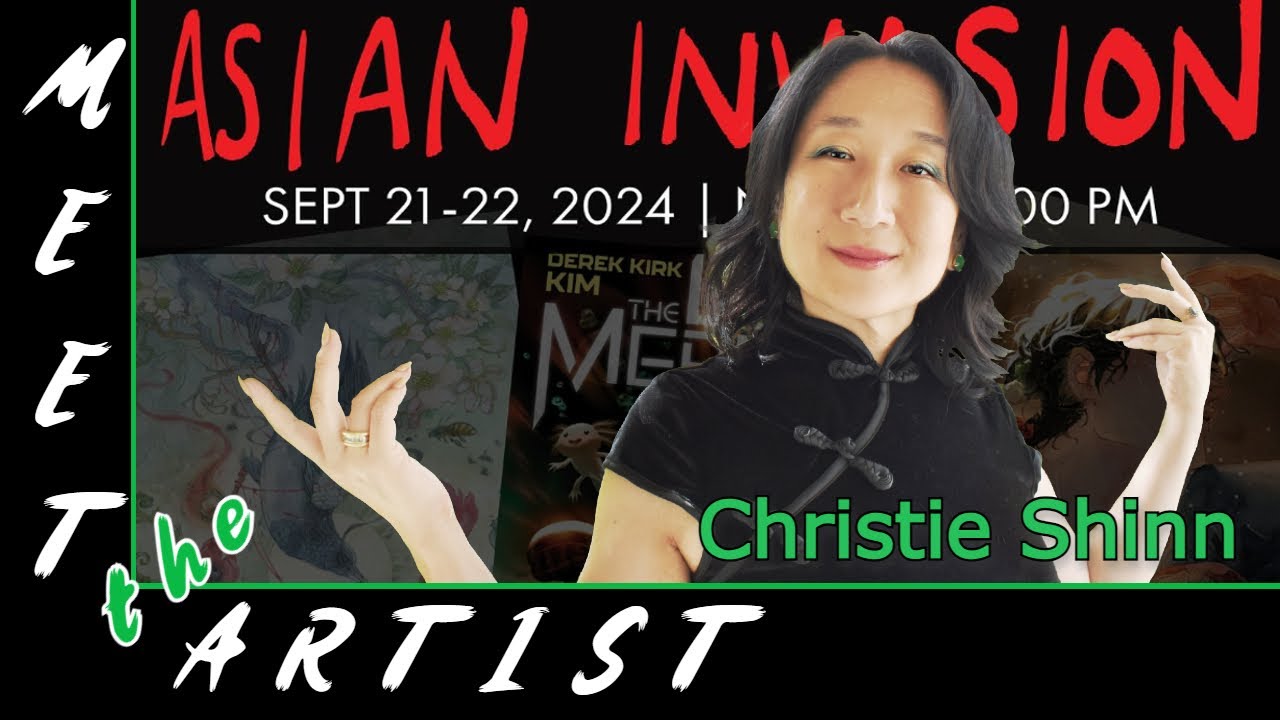 Meet the Artist: Christie Shinn from Asian Invasion - YouTube
