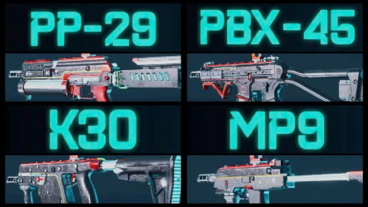 Battlefield 2042 - Pistolets Mitrailleur / K30 MP9 PP29 PBX45 - YouTube