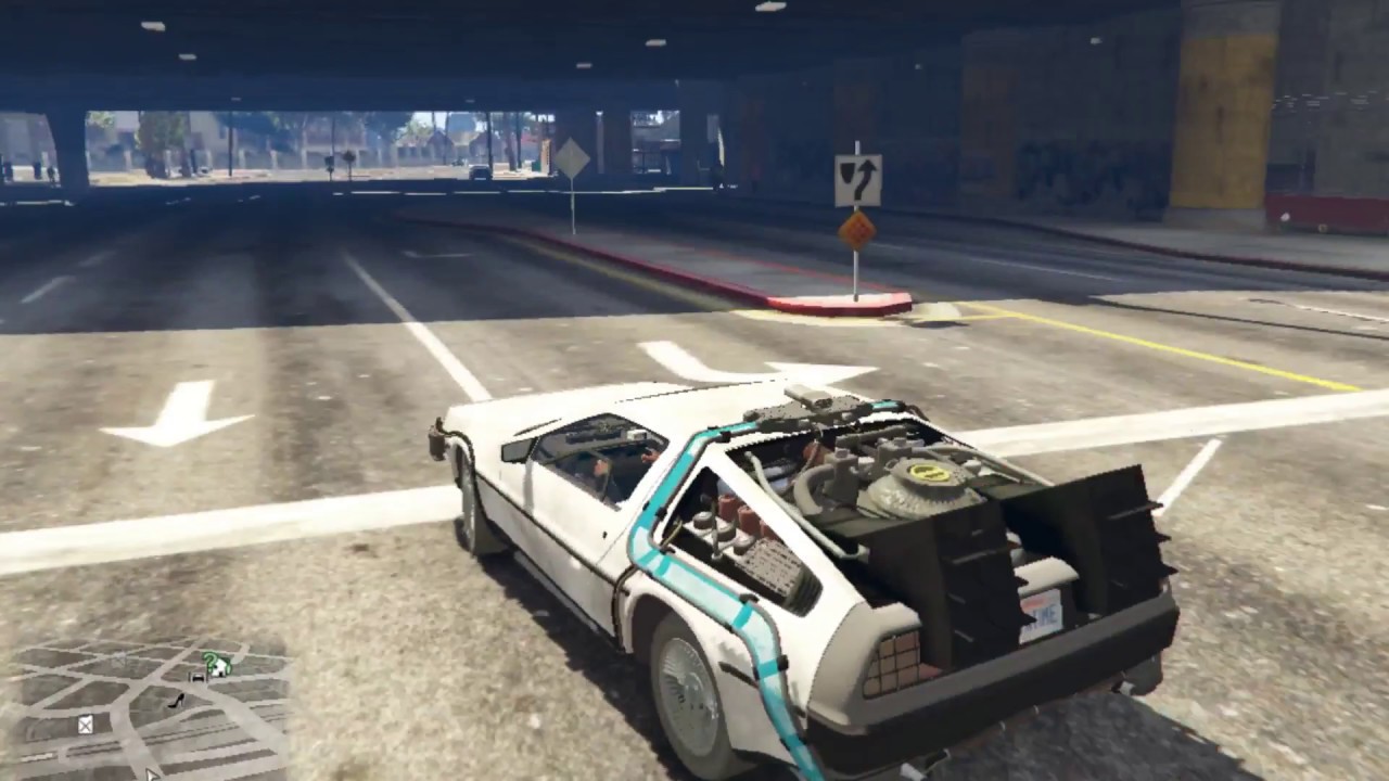 GTA V BTTF CLOCK TOWER SCENE - YouTube